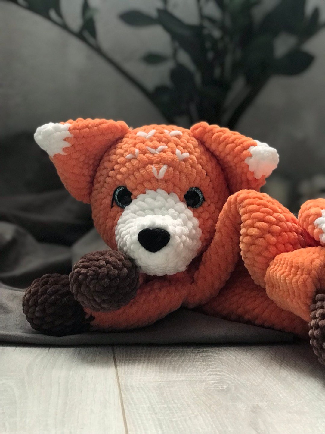 Fox Comforter Crochet Pattern Plushies Amigurumi - Etsy
