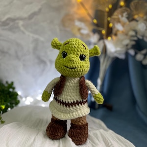 Crochet Pattern Shrek - Etsy