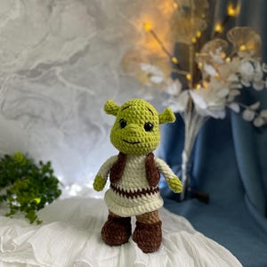 Crochet Pattern Shrek - Etsy