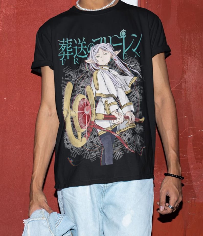 Frieren Tee Beyond the End of the Journey Anime Gifts Fern Stark Girl ...