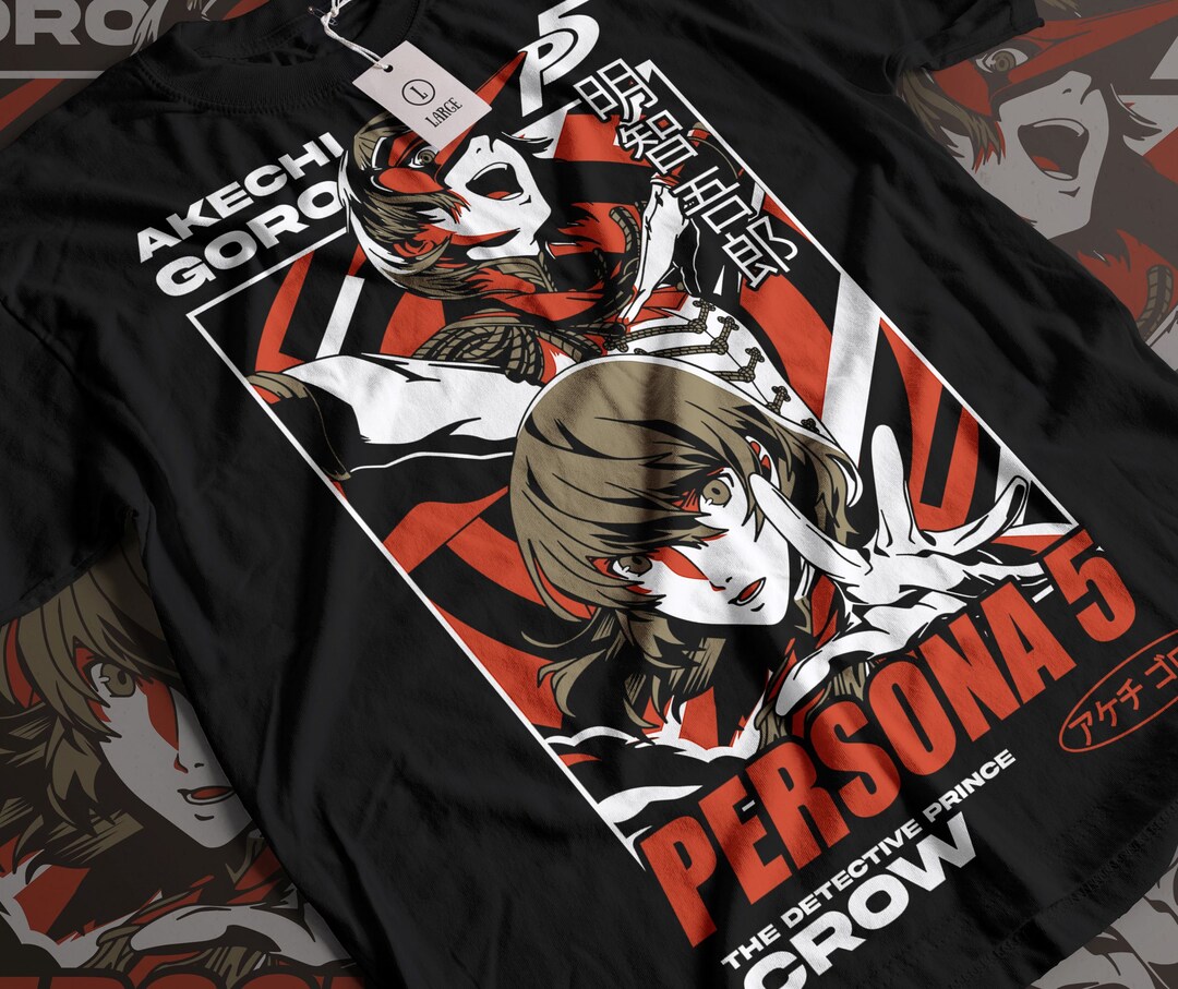 Persona 5 Shirt, Royal Phantom Thieves Shirt, Persona 3 Shirt, Cafe ...