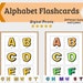 Alphabet Flashcards, Educational Cards, A-Z Cards, ABC, Alphabet ...
