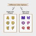 Alphabet Flashcards, Educational Cards, A-Z Cards, ABC, Alphabet ...