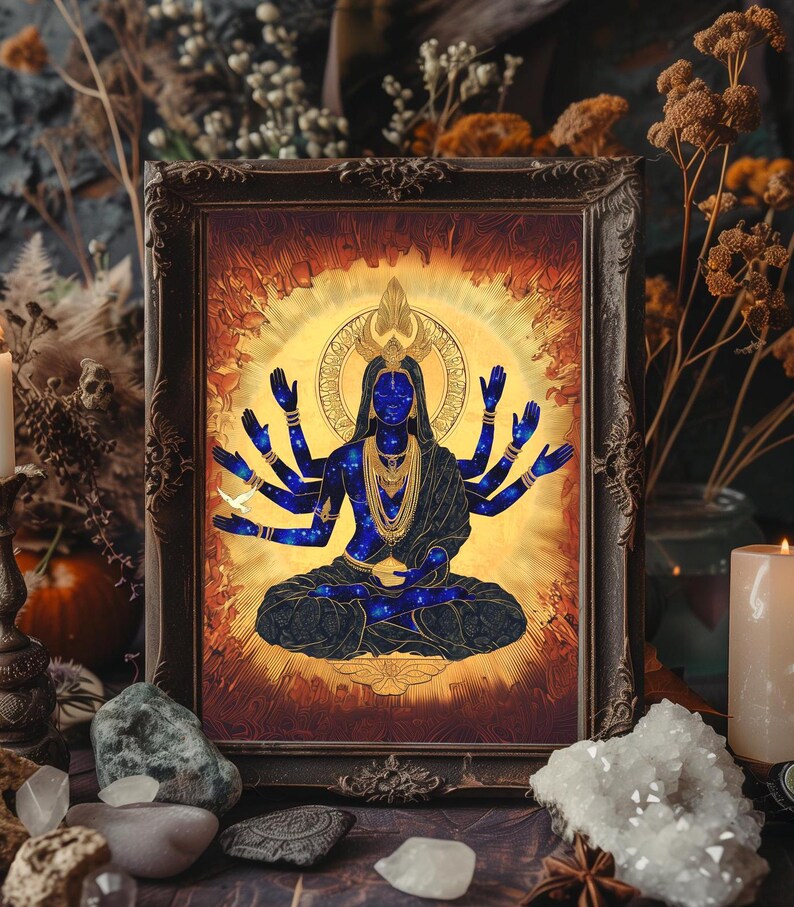 Sophia Goddess Art Print, Divine Wisdom, Spiritual Gnostic Art - Etsy