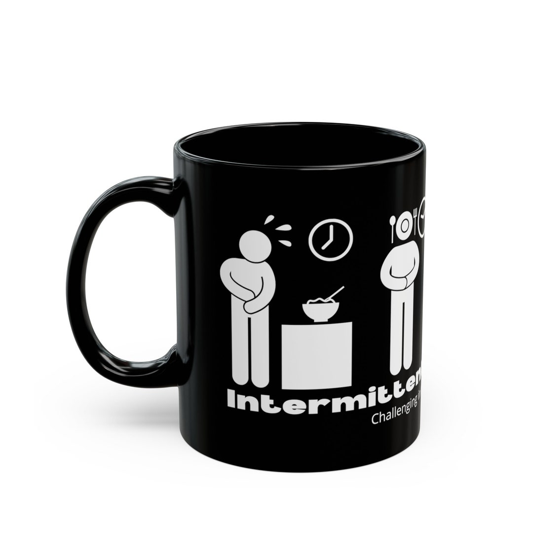 Intermittent Fasting Comic Mug - Etsy