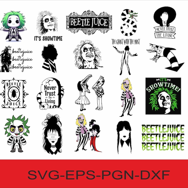 Beetlejuice Svg - Etsy