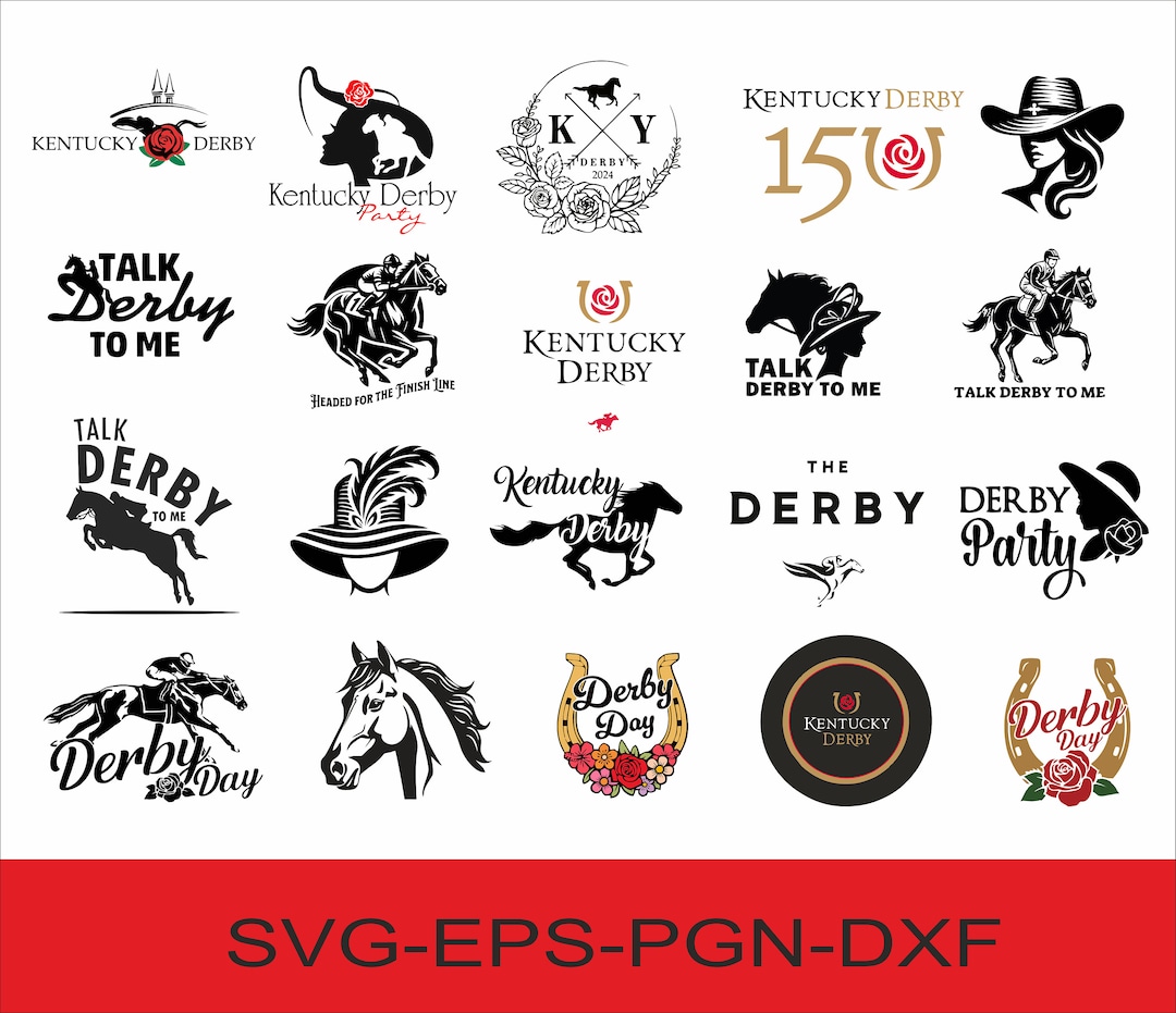 Kentucky Derby 20, Kentucky Derby Logos, Kentucky Derby 2024, Horses ...