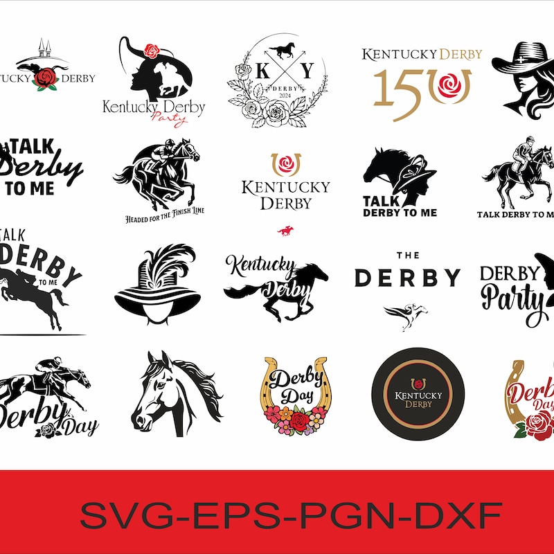 Derby Svg - Etsy