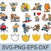 Dog Man Characters PNG Bundle - 4 HD Images, 300 DPI, Transparent ...