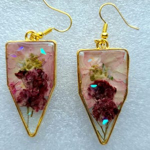 RESIN EARRINGS - Etsy