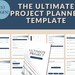 Ultimate Project Planner Template: Printable & Digital, Task Organizer ...