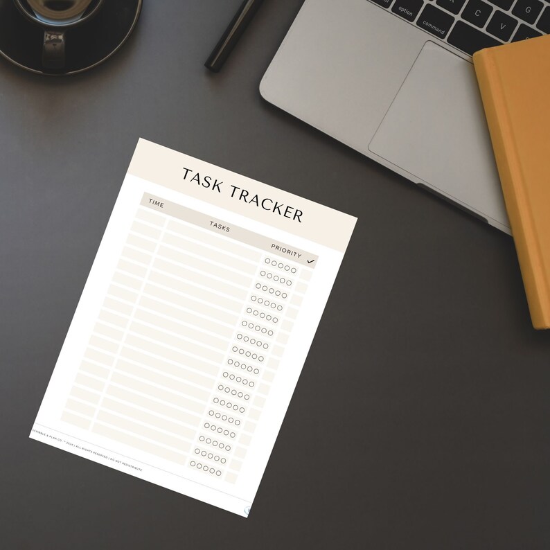 Task Slayer Deluxe Printable Tracker Sheet Stay Organized in Style - Etsy