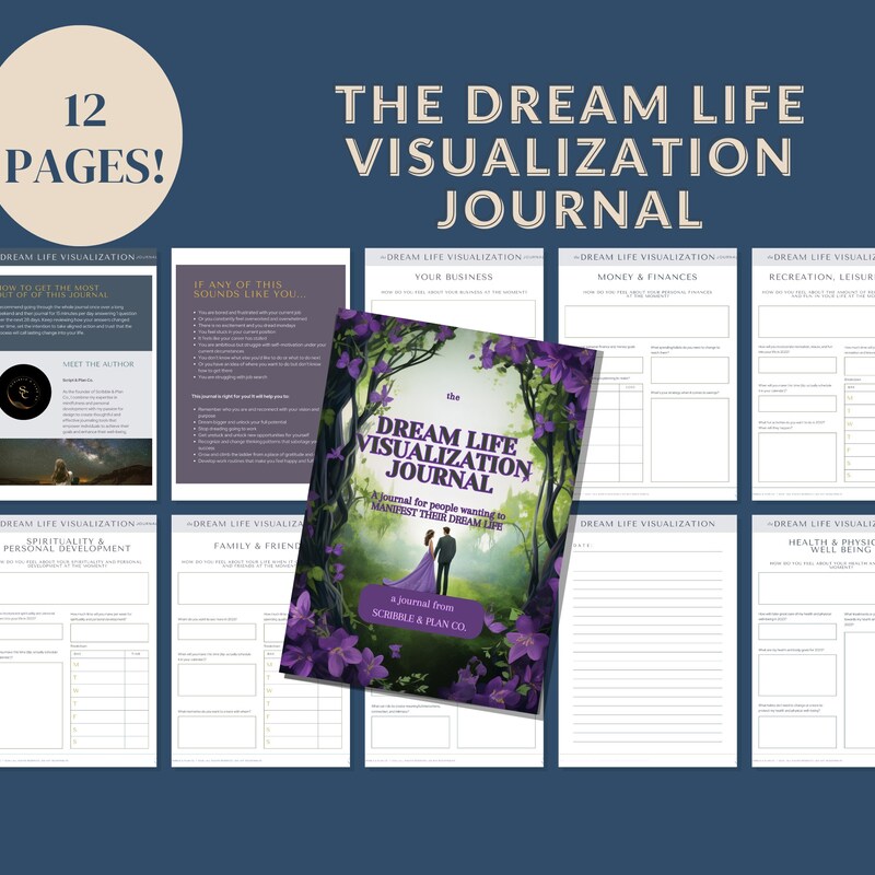 Visualization Prompts Printable - Etsy