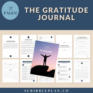 Gratitude Journal for Women & Men - Daily Positive Affirmations ...