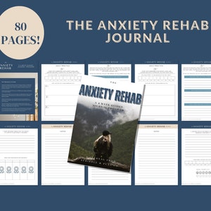 Anxiety Relief Bundle: Ebook, 2 Journals & Affirmation Cards for Stress ...
