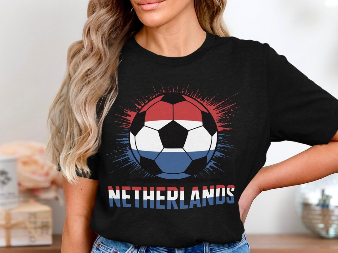 Netherlands Soccer Shirt, Dutch Flag Football Tee, Netherlands Pride ...