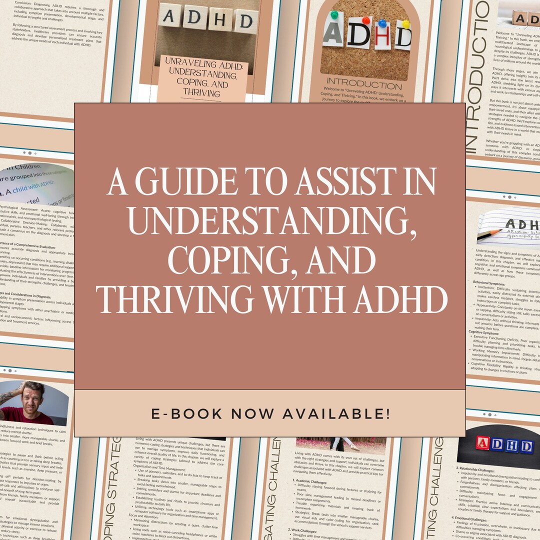 ADHD Guide, Unraveling ADHD, Support, Understanding and Coping ...