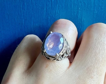 Lavender Quartz Rose Cut - Etsy