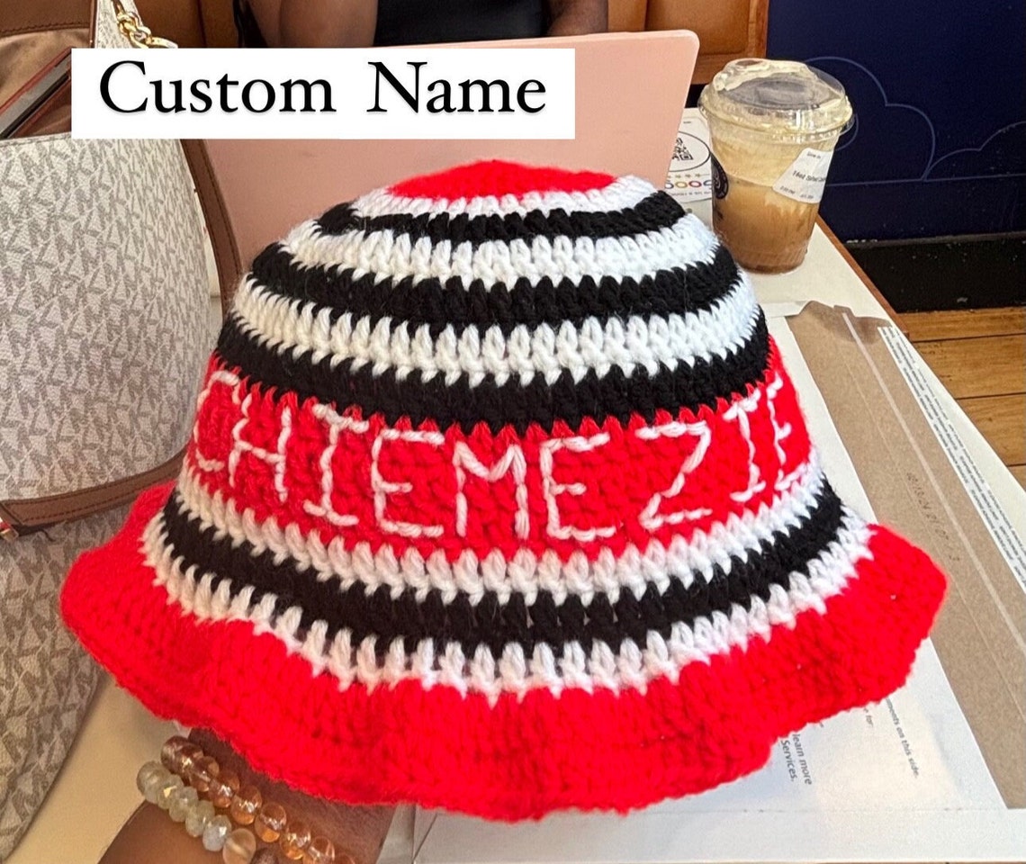 Odumodublvck Crocheted Bucket Hat Okpu Agu - Etsy
