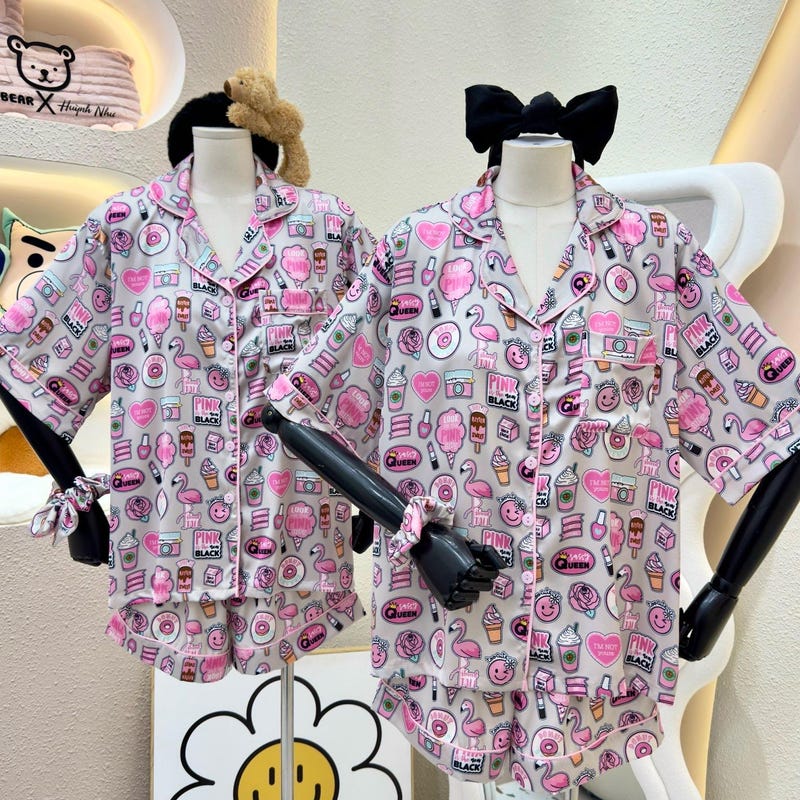 Preppy Monkey Pajamas - Etsy