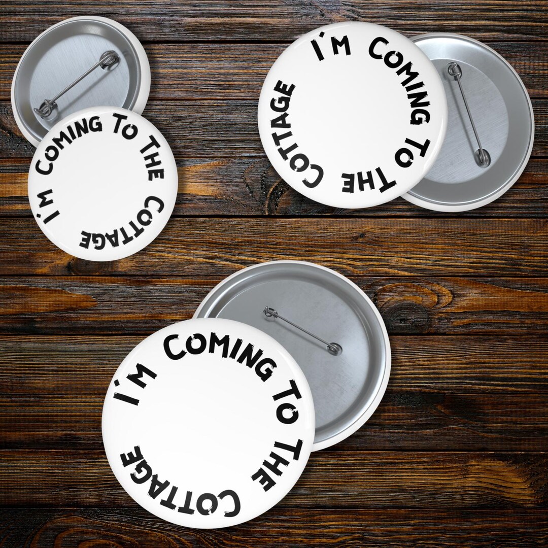 Im Coming to the Cottage Pin Button | Heated Rivalry Inspired Merch - Etsy