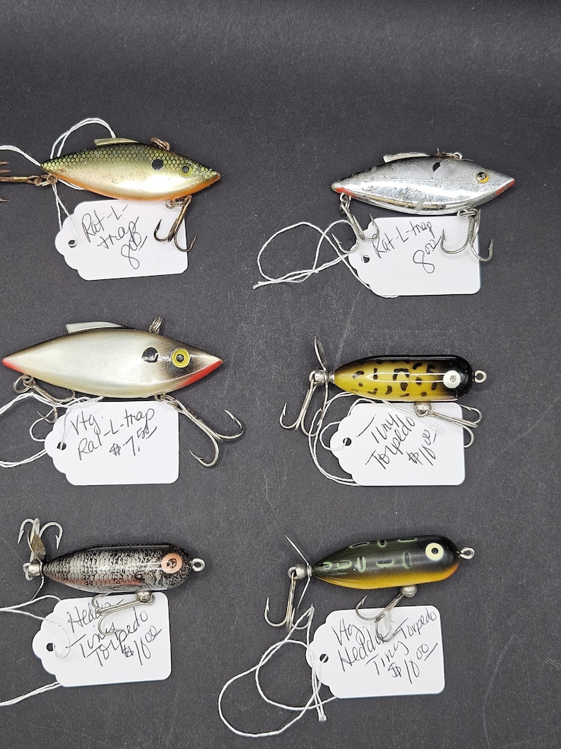 Vintage Fishing Lures - Etsy