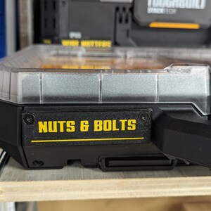 Toughbuilt Stacktech Face Label - Etsy