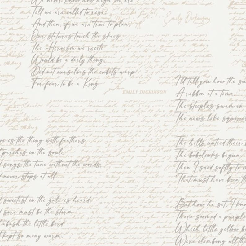 POETIC MANUSCRIPTS + Art Gallery Fabrics - Etsy