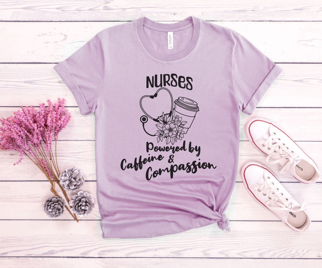 Cute Nurse T-shirt, Registered Nurse, Trendy RN Tshirts, Nursing School Tee, Nurse Week, Bella ...