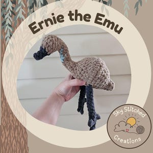 Emu Crochet Pattern - No-sew - Etsy