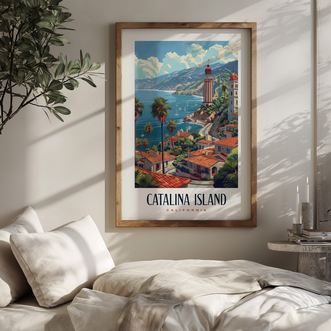 California Catalina Island Satin Poster 6, Catalina Island California ...