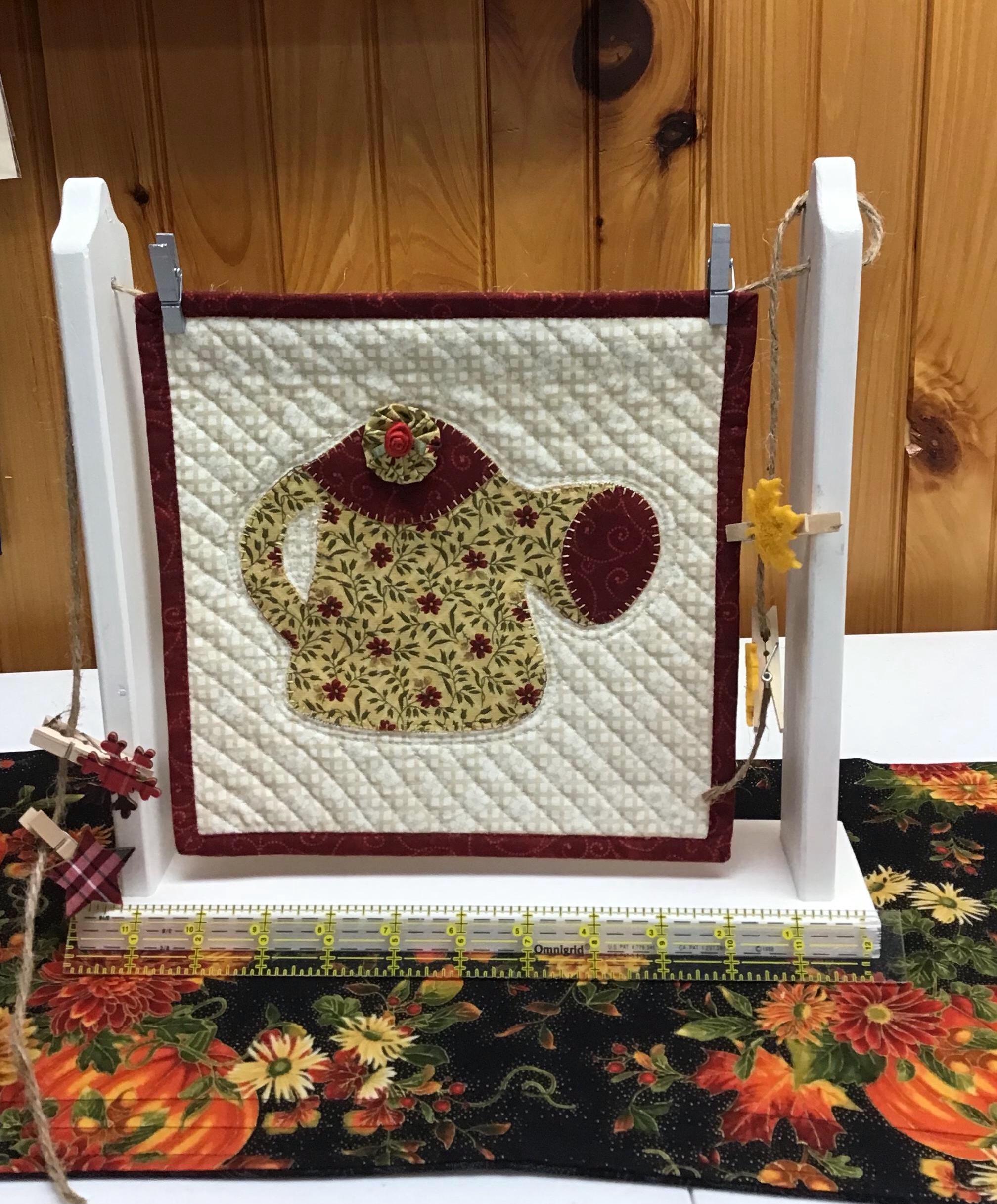 Mini Quilt Hanger clothesline Mini Quilt Not Included - Etsy