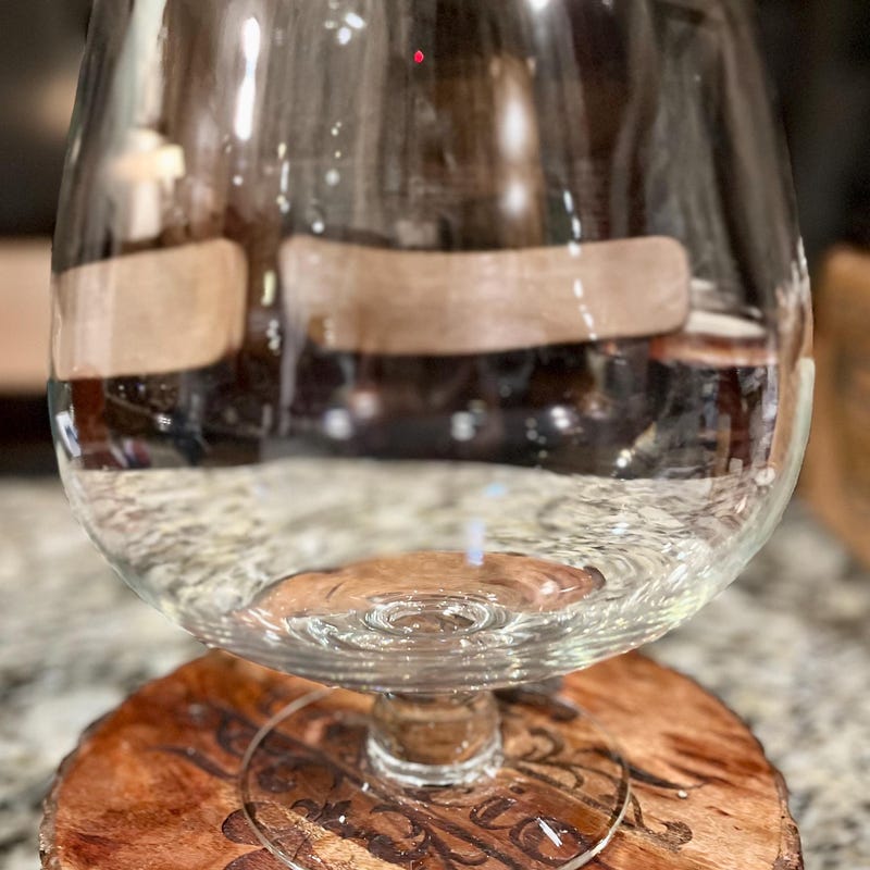 Giant Glass Snifter - Etsy