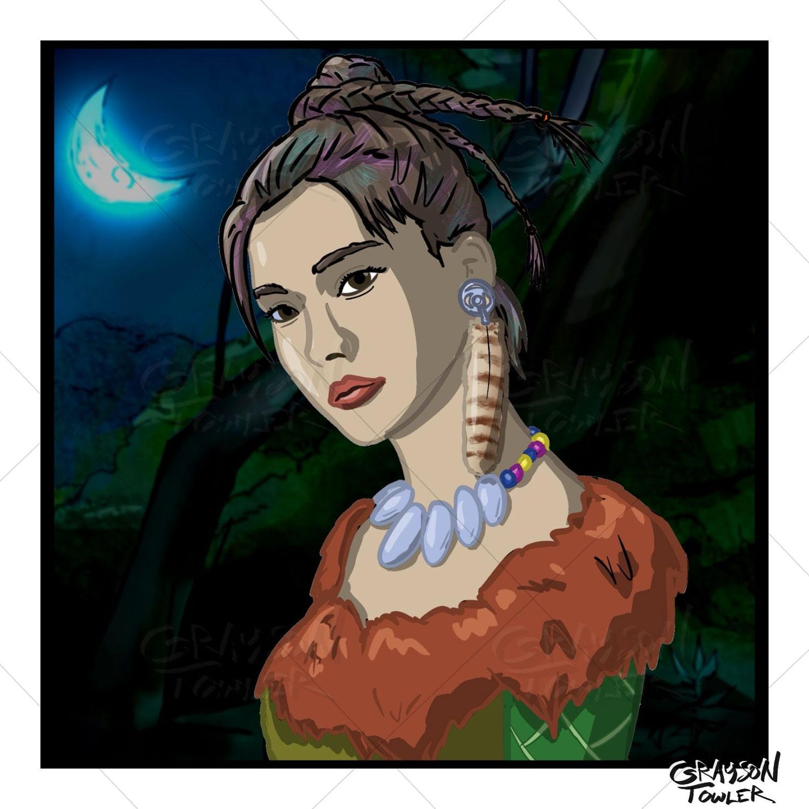 Custom Character Headshot Color - Etsy