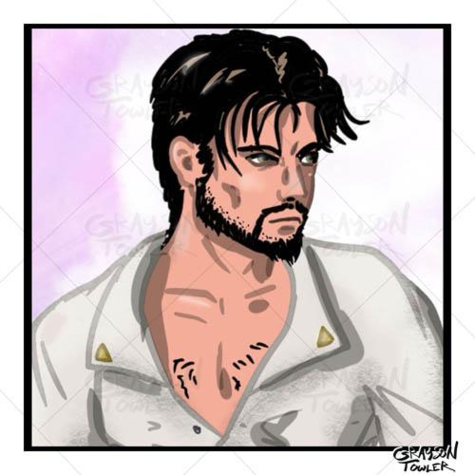 Custom Character Headshot Color - Etsy