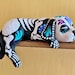 Day of the Dead DOG Statue Skeleton Puppy Figurine Pet Memorial Shrine ...