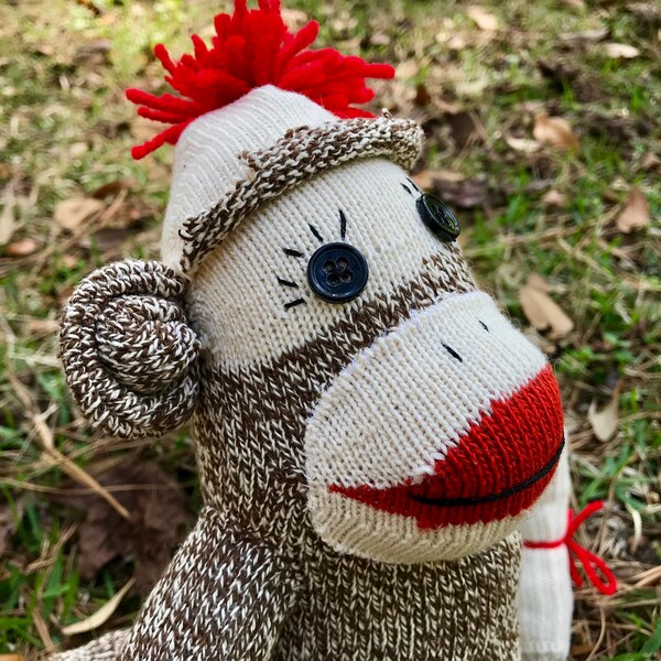 Cute Sock Monkey - Etsy