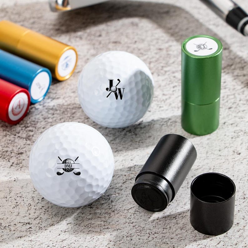 Custom Golf Stamp/golfer Sport Gift/personalized Golf Stamp/monogram ...