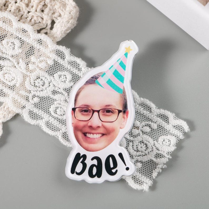 Custom Portrait Enamel Pin, Enamel Coated Pins, Custom Portrait Pin ...