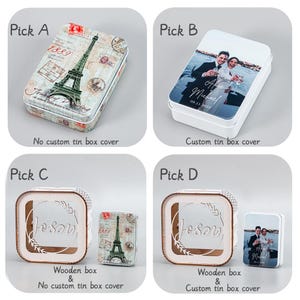 Custom Couple's Photos Playing Cards, Unique Wedding Gift, Personalised ...