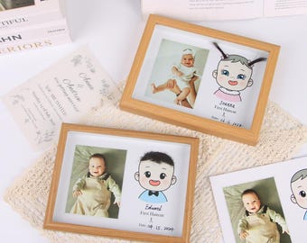 Baby's First Haircut, Baby Memory Frame, Baby Hair, My First Hair, Baby ...