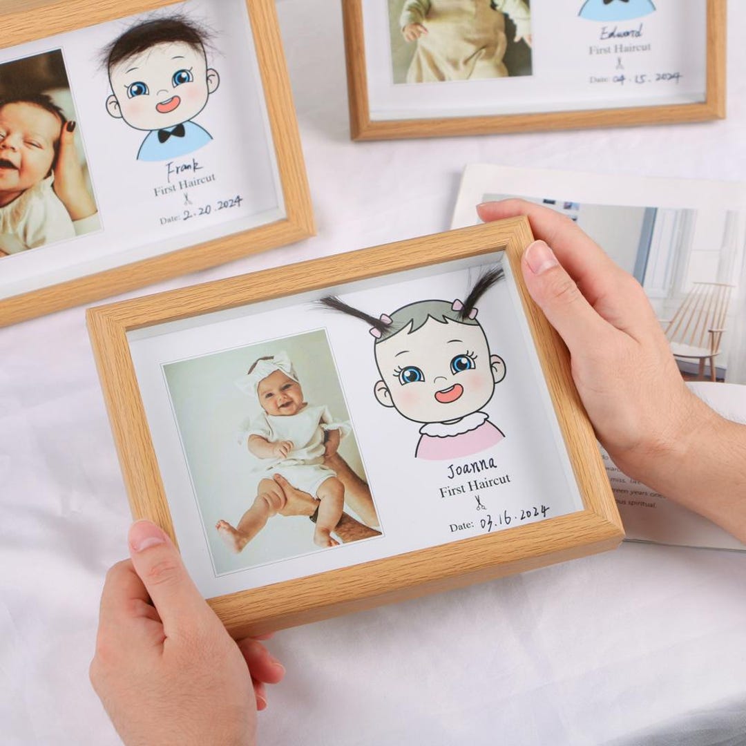 Personalized Child's First Hair, Baby's First Haircut, Baby Room ...