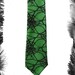 Pvc, Spider Web Lace Tie, Gothic, Psychobilly Wear - Etsy