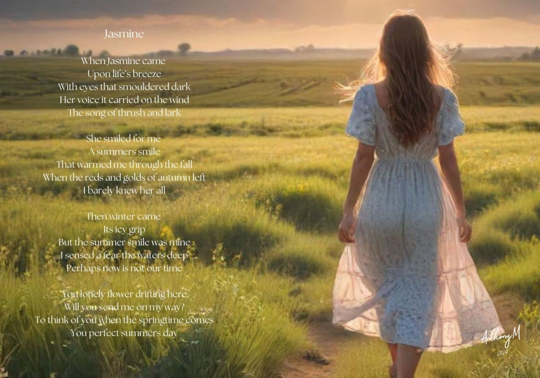 The Poe-artry Collection 'jasmine' Wall Art Print, Poe-artry Collection ...