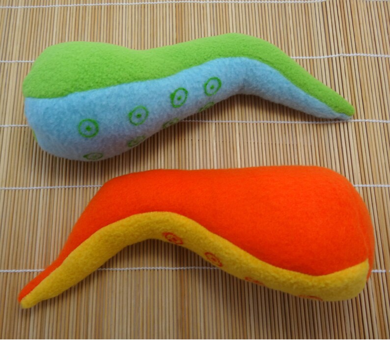 Squeaky Squid Tentacle Dog Toy | Etsy