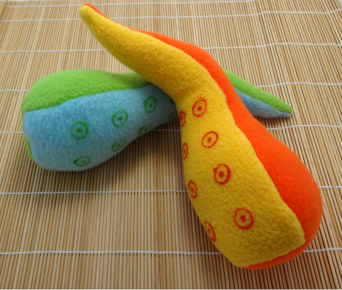 Squeaky Squid Tentacle Dog Toy | Etsy