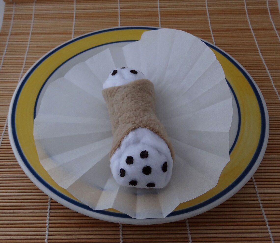 Catnip Cannoli Cat Toy - Etsy