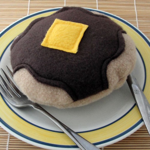 Squeaky Pancake and Syrup Toy for Dogs - Etsy