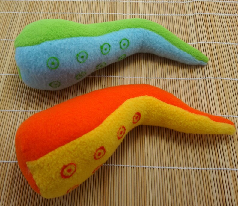 Squeaky Squid Tentacle Dog Toy | Etsy