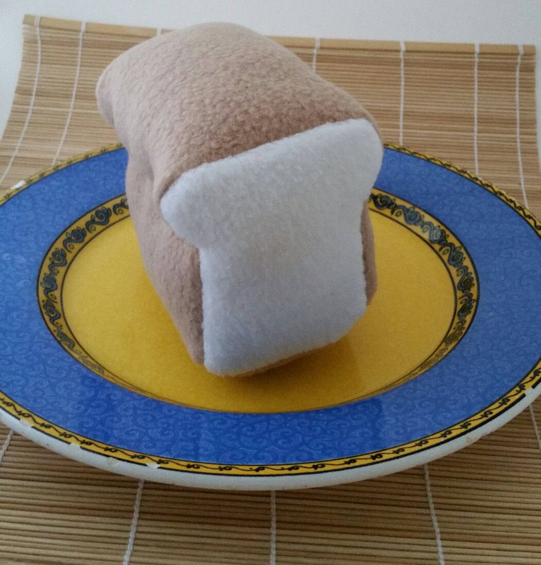 Squeaky Loaf of Bread Dog Toy - Etsy